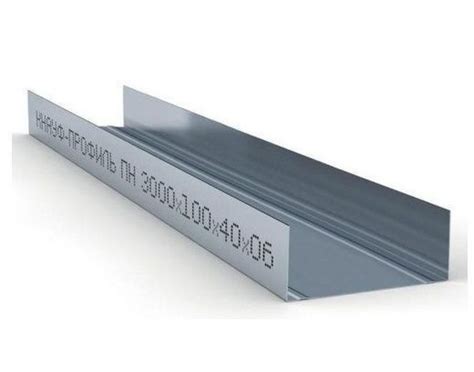 კნაუფის ონლაინ მაღაზია კნაუფის ტიხრის პერიმეტრის მიმმართველი პროფილი Uw 100 0 6 3000 მმ