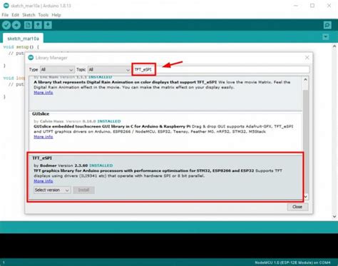 Display Images On The TFT LCD ST CiferTech