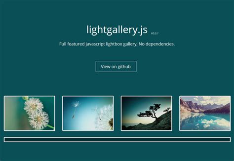 Lightgallery Js Full Featured Javascript Lightbox Gallery