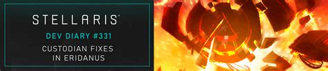 Stellaris Dev Diary 331 Custodian Fixes In Eridanus Rstellaris