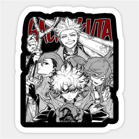 Gachiakuta Anime Sticker Jueguitos Stickers 7 Deadly Sins Png