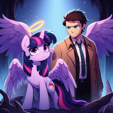 Mlp X Supernatural Twilight And Castiel Ai 3 By Tomartista On Deviantart