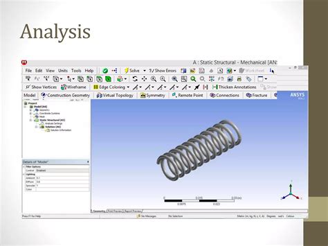 Introduction To ANSYS Workbench PPTX