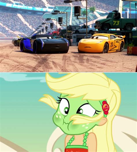 Applejack Is Barfing About Jackson Storm X Cruz By Jacksontormbaymaz On