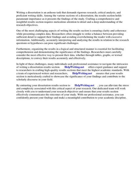 Results Section Of Dissertation Example Pdf Thesis Methodology