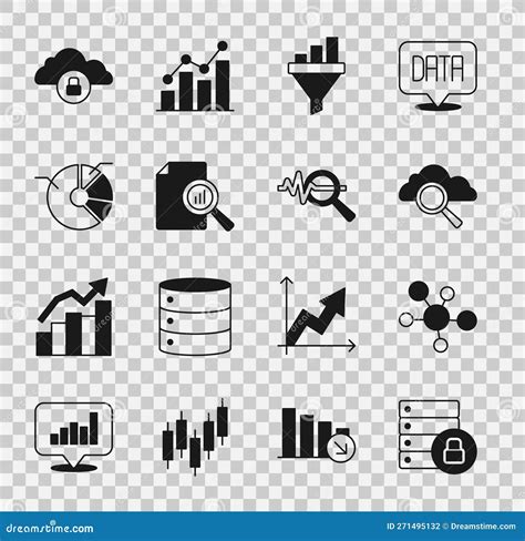 Set Server Security With Padlock Mind Map Infographic Search Cloud