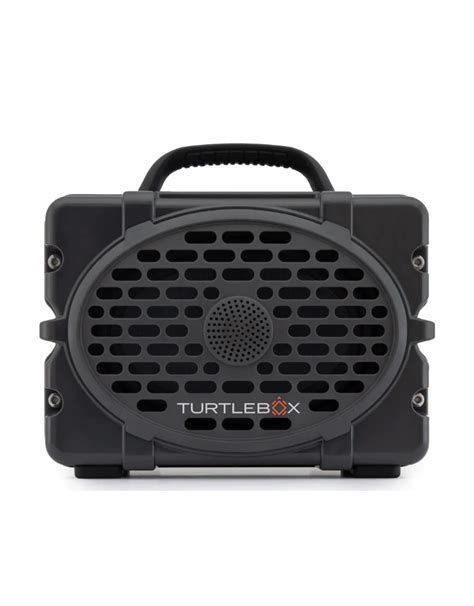 Turtlebox Gen 2 Portable Speaker Thunderhead Gray Royal Gorge Anglers