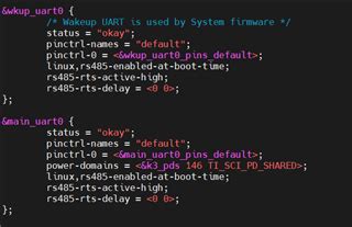 AM6548 UART To RS 485 Conversion Issue Processors Forum Processors TI E2E Support Forums