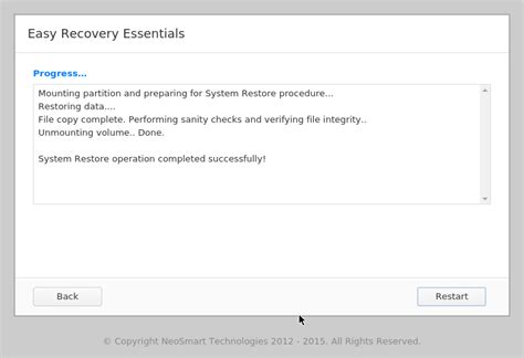 Restore To Factory Settings Guide For Windows XP Vista