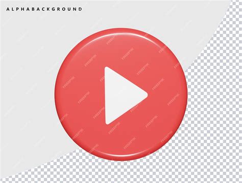 Premium Psd Video Icon 3d Rnder Illustration