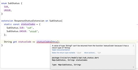 Flutter The Argument Type String Cant Be Assigned To The