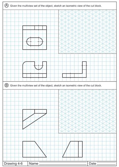 Solved Given The Multiview Set Of The Object Sketch An