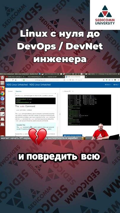 Курс linux с нуля до devops devnet инженера Безопасность и