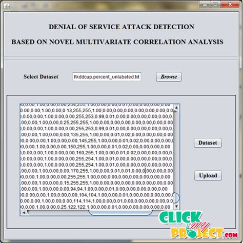 A System For Denial Of Service Attack Detection Based On Multivariate Correlation Analysis