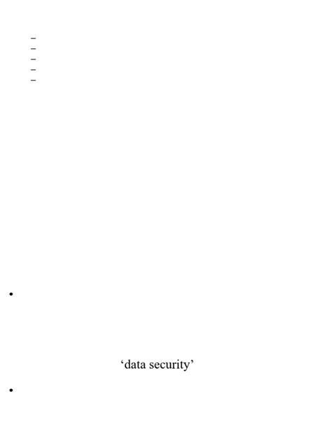 Lecture 1 Introduction To Data Protection And Privacy Pdf