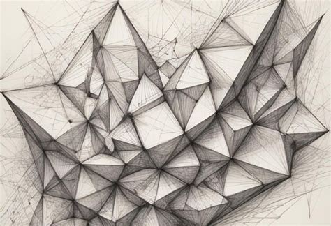 premium photo geometry the art of distilled complexity