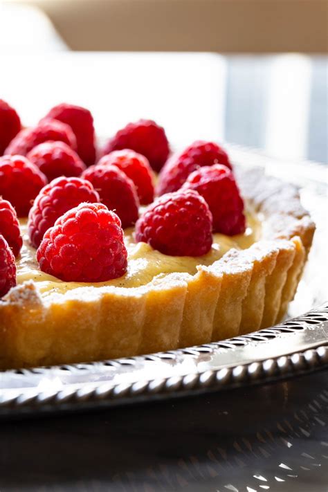 French Raspberry Tart Recipe Tarte Aux Framboises Mediterranean Taste