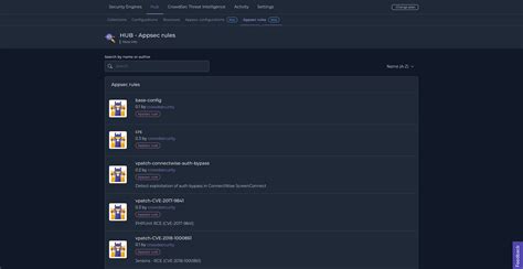 CrowdSec Hub CrowdSec