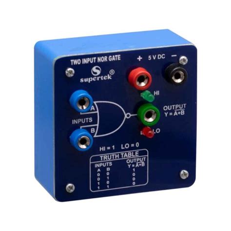 Two Input Nor Gate Supertek Edu