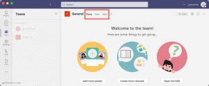 How To Create Custom Tabs In Microsoft Teams