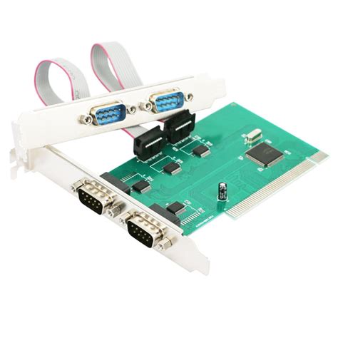 Pcie Serial Parallel Card Pciexpress To Rs232 Port And Printer Lpt Adapter For Desktop Pc