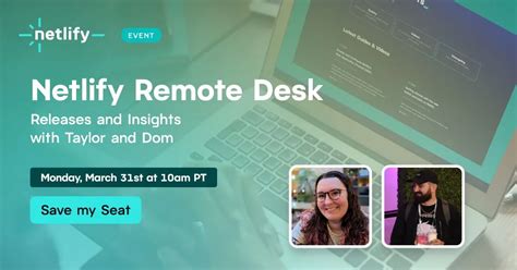 Virtual Events Netlify