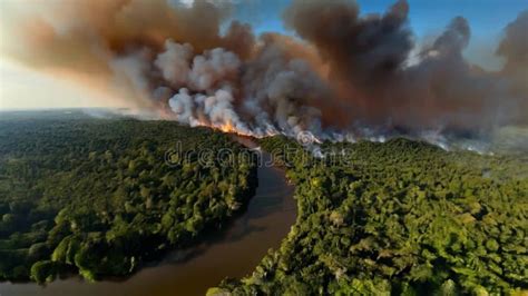 Amazon Forest Fires And Climate Impact Stock Video Video Of Policies Increasing 341607101