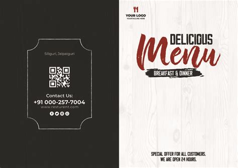Resturent Menu Card