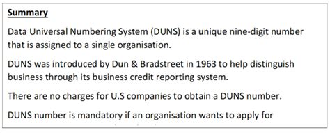 Data Universal Numbering System Duns Number Definition And Meaning In