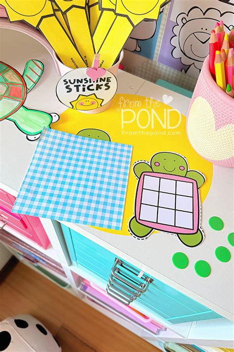 Two Turtles Pattern Math Warm Up From The Pond