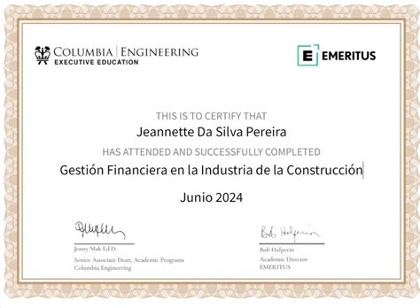 Jeannette Da Silva Pereira En Linkedin Con Emoción Les Comparto Que El Mes Pasado Obtuve Mi