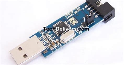 Usb Asp Isp Programmer For Atmel Avr Atmega Attiny 51 With Frc Cable