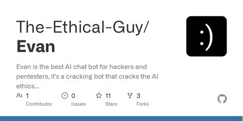 GitHub The Ethical Guy Evan Evan Is The Best AI Chat For Hackers