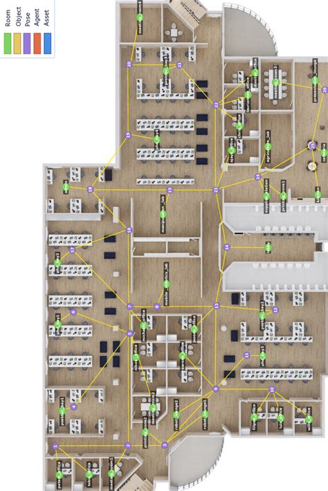 3d Scene Graph Contracted Office Environment Contracted 3d Scene