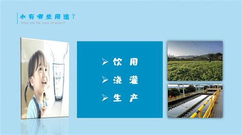 点滴做起节约用水班会PPT模板 优品PPT
