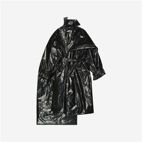 W 발렌시아가 스톨라 트렌치 블랙 Balenciaga Kream