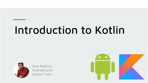 Intro To Kotlin Speaker Deck