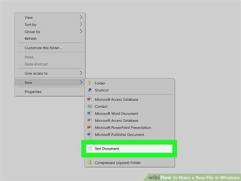 How To Make A New File In Windows With Pictures WikiHow