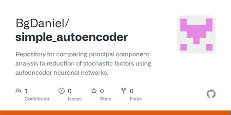 Github Bgdanielsimpleautoencoder Repository For Comparing