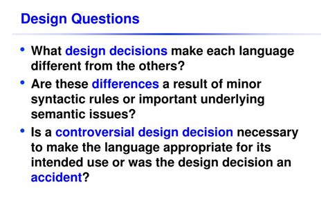 Ppt Csc 7101 Programming Language Structures Spring 2008 Powerpoint