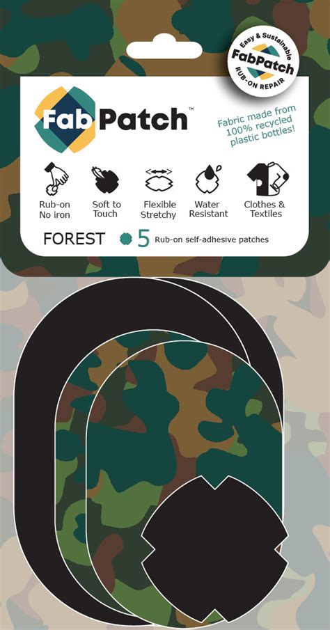 Forest Clothing Patches Fabpatch