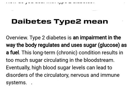 Solution Prevention Of Daibetes Type2 And How To Control Of Risk