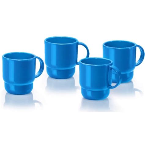 Tupperware Coffee Mug 250ml 4pcs Shopee Malaysia
