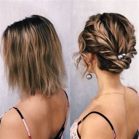 Easy Shoulder Length Updos