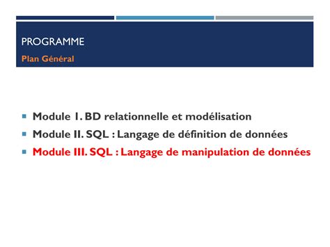SOLUTION Module Sql Manipulation Du Lmd Studypool