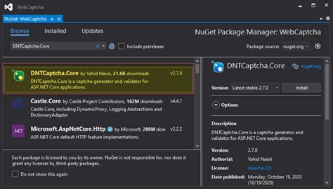 How To Use Captcha To Prevent Bots In ASP NET Core Website ASP NET Hosting Tips Guides
