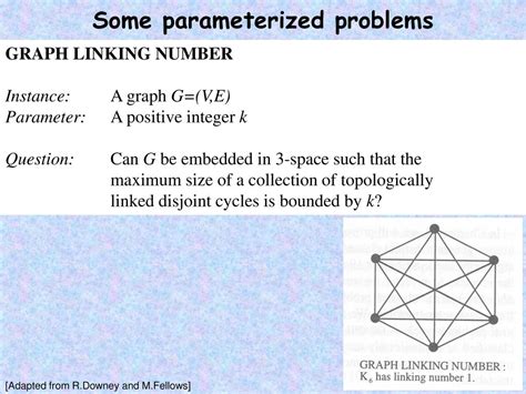 parameterized algorithms and their applications ppt download