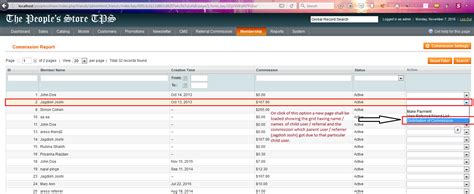 Module Creating A Grid In Admin Panel On Click Of A Dropdown Option