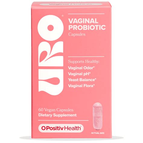 Uro Vaginal Probiotic Capsules For Ph Balance Vaginal Odor And