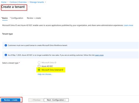 Customer Identity Preview Is Not Available In My Tenant Please Enable It For Tenant Your